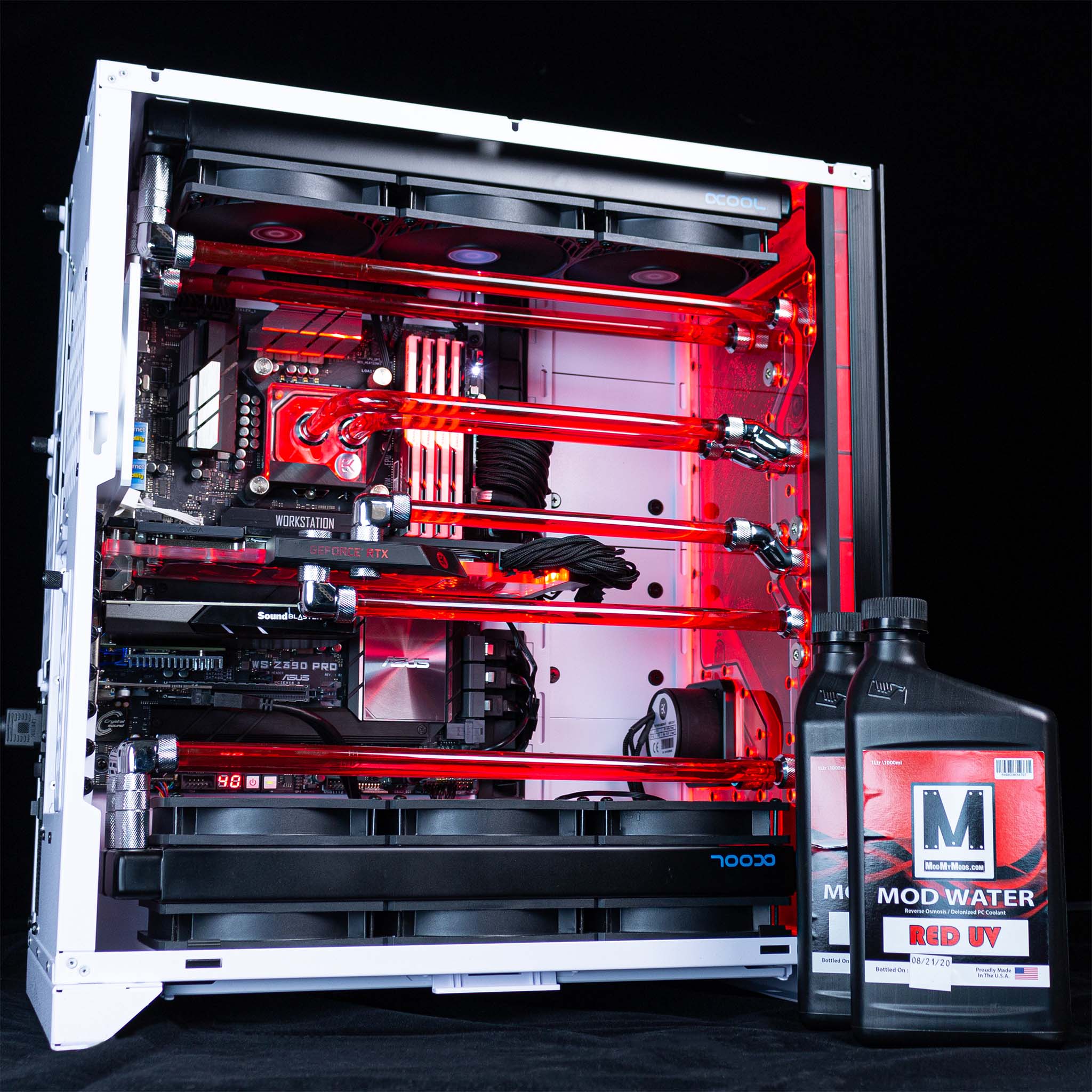 Fully Custom Hard-Line Liquid Cooled Workstation - STEIGER DYNAMICS